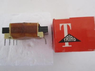 TRIAD Split Bobbin Transformer Dual Sec 10 or 20 VCT @ .6 or 1.2 Amp ...