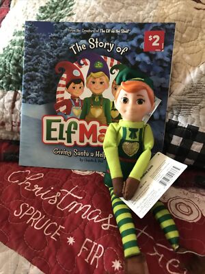 Elf Mates Cobbler Doll with Book Elf on the Shelf | eBay