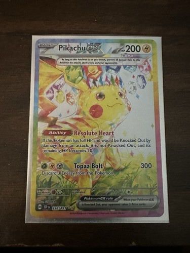 Pikachu ex - 238/191 - SV08: Surging Sparks (SV08) | eBay