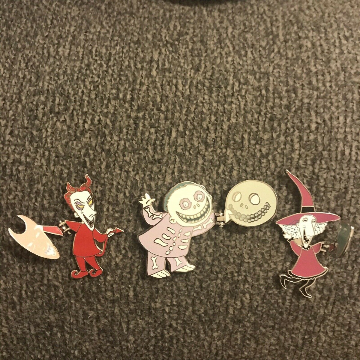 Nightmare Before Christmas Disney Ornamental Masks Lock