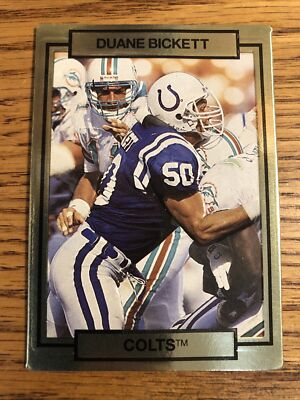 Duane Bickett 1990 Action Packed Colts #102 *7817* | eBay