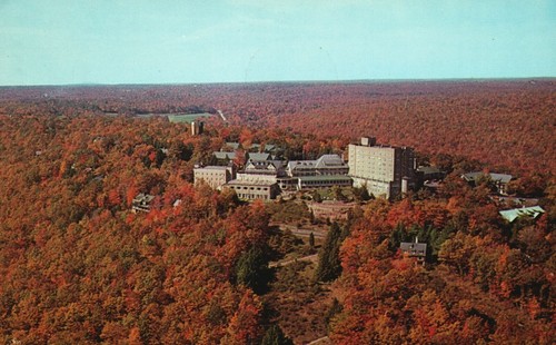 Vintage Postcard 1962 Pocono Manor Inn On Top Of The Poconos ...
