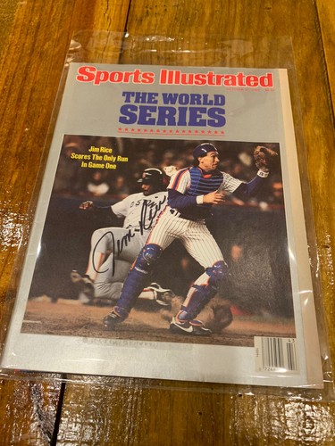 Jim Rice Autograph - Signed Sports Illustrated Oct 27 1986 BOSTON RED ...