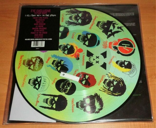 Suicide Squad Soundtrack 2 Lp Vinyl Picture Discs Fye For Sale Online