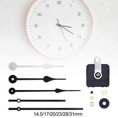 DIY Large Wall Clock Hands and Movements Set Clock Motor Kit Clock ...