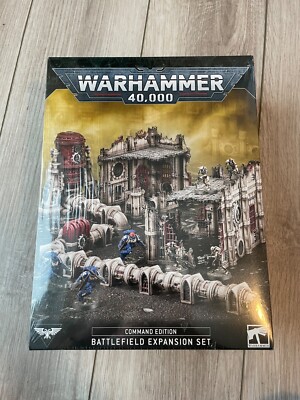 (BW) Warhammer 40K BATTLEFIELD EXPANSION Set TERRAIN Command Edition ...