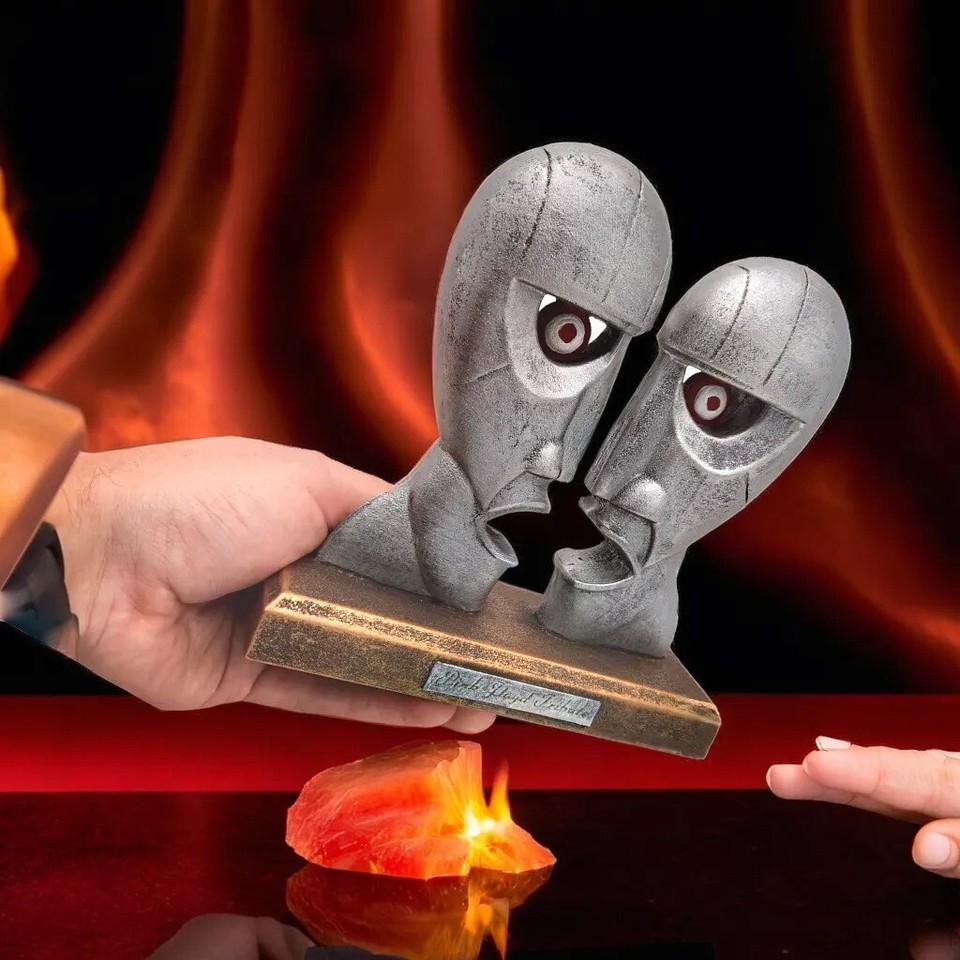 The Division Bell - Handmade Desktop Sculpture with Unique Sculpted ...