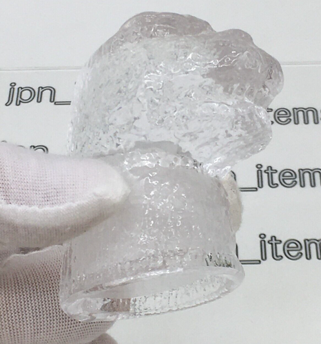 Godzilla Limited Decanter Vintage White Glass Bottle TOHO UNICON 1980s ...