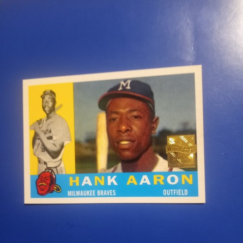 1999 Topps #300 HANK AARON Commemorative Reprint 7 of 23 | eBay