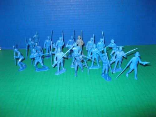 Vintage Tim-mee Plastic Civil War Confederate Infantry | eBay