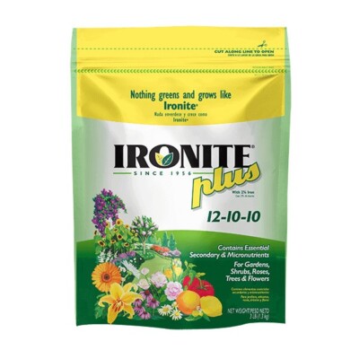 Ironite Plus 12-10-10 Plant Fertilizer 3 LB | eBay