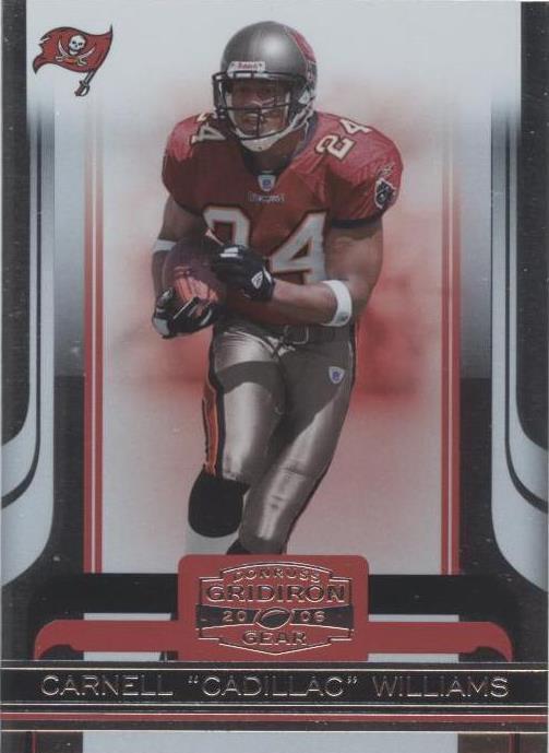 2006 Donruss Gridiron Gear - Cadillac Williams #96 for sale online | eBay