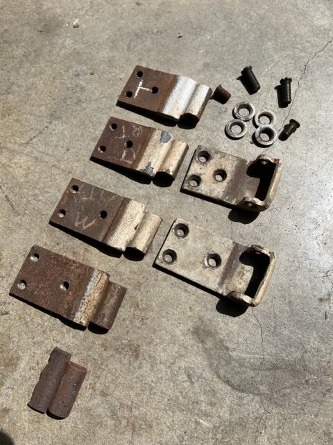 1930-31 Ford Model A Door Hinges Coupe, Sedan, Pickup Closed Body Rat ...