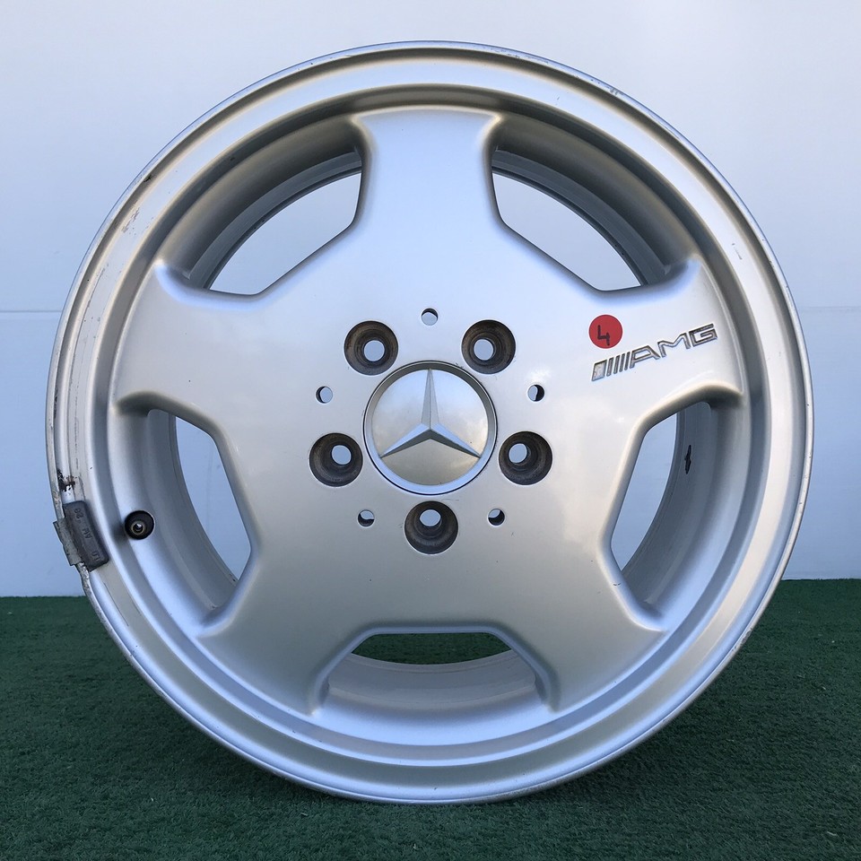 MERCEDES BENZ W202 C-CLASS AMG MONOBLOCK 15" GENUINE FACTORY OEM WHEELS ...
