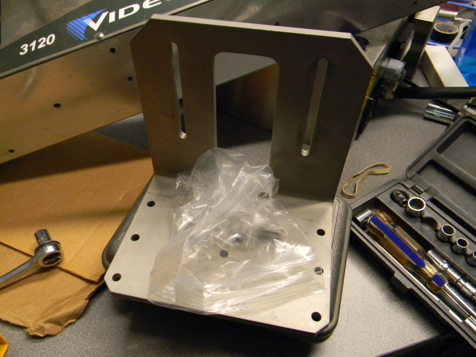 Videojet 3120 Laser Marking System Mounting Bracket 7" x 7" x 6" | eBay