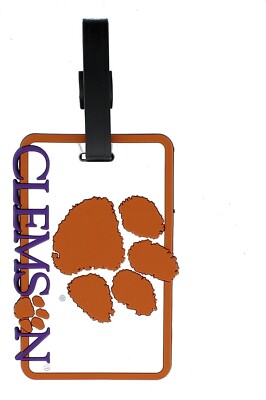 NCAA Clemson Tigers Luggage Tag Bag Tag ( 2.75" x 4.375") | eBay