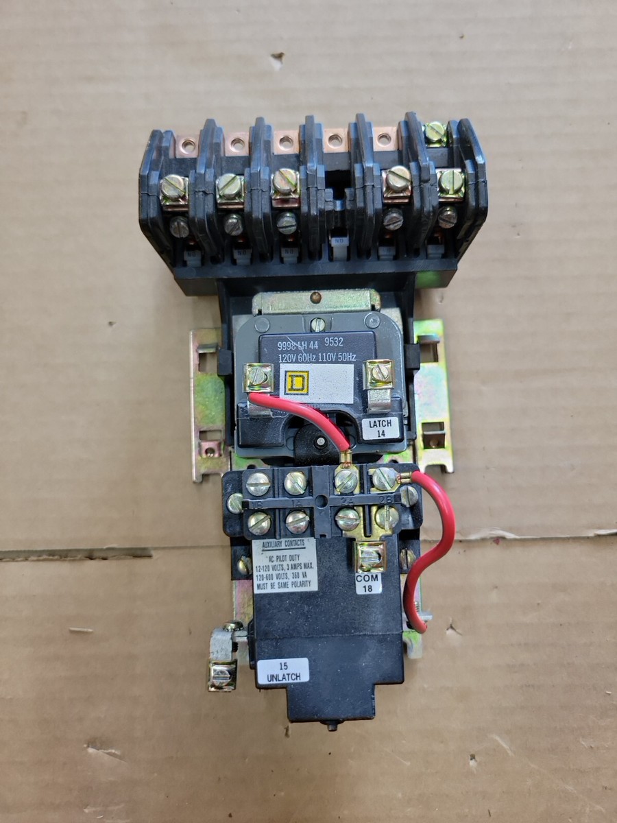 Square D 6 Pole Lighting Contactor | Shelly Lighting