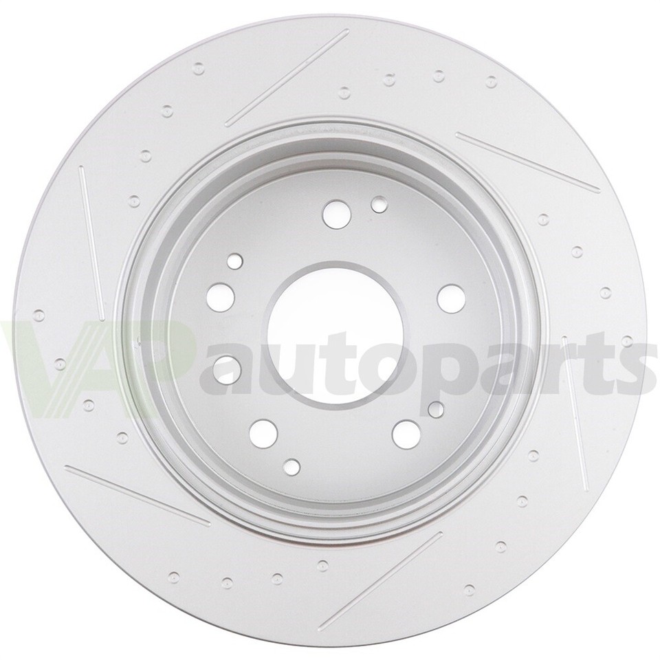 Rear Brake Calipers Rotors And Ceramic Pads Slotted For Honda Element ...