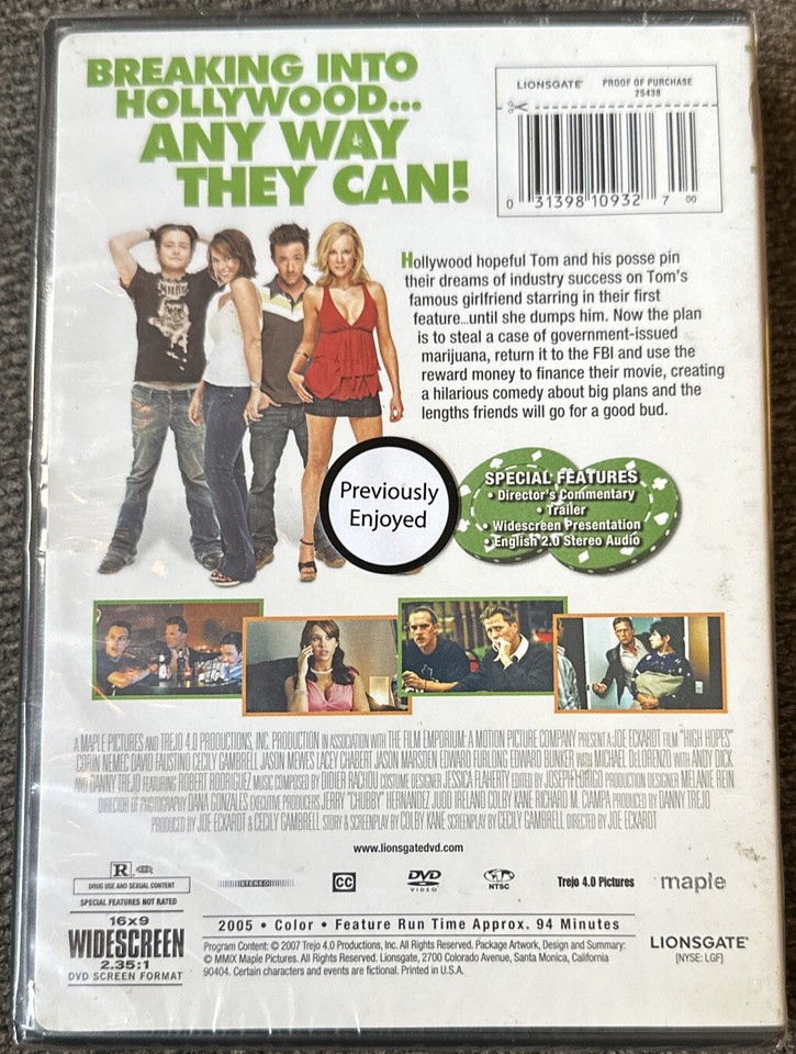 High Hopes DVD | eBay