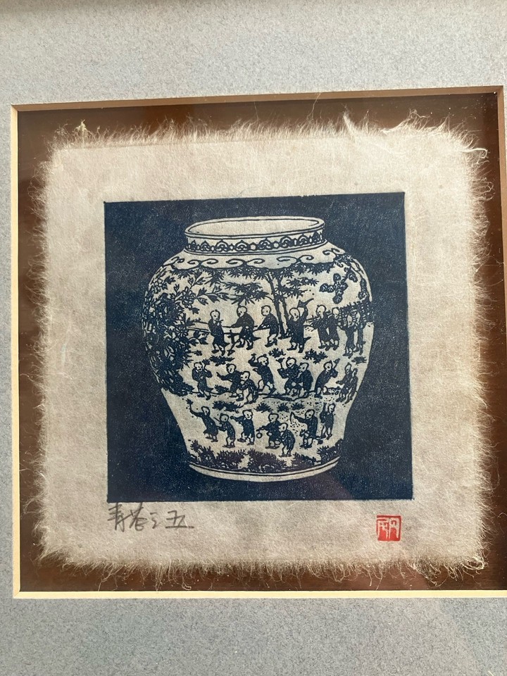 Limited edition CT Wong graphic Print Signed & numbered in original ...