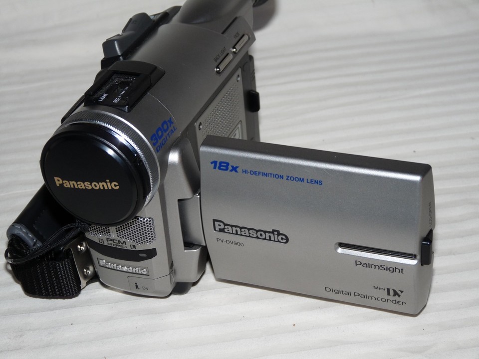 Panasonic PV-DV900 PV-DV900D MiniDv Mini Dv Camcorder VCR Player Video ...