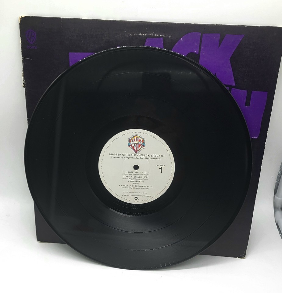 Black Sabbath Master Of Reality Vinyl BS 2562 LP 1971 White Label | eBay