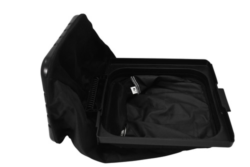 Lawn Mower Grass Catcher Bag Bagger Assembly Black with Frame Lid ...