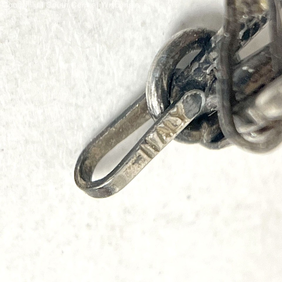 Sterling Silver Diamond Star Cluster Pendant on 16" Snake Chain ...