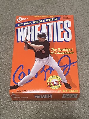 Cal Ripken Jr (Empty Box) Wheaties Box 2131 consecutive games (1995) | eBay