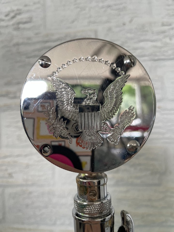 Vintage ASTATIC Silver Eagle CB Radio Base Microphone Mic Desktop -AS ...