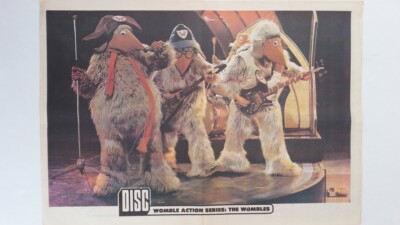 THE WOMBLES 1974 VINTAGE*POSTER*size: 24x16 inches*FREE WORLD SHIP ...