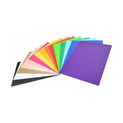 Rainbow Corrugated Craft Board A4 Assorted Bright Colours Pack of 25 ...
