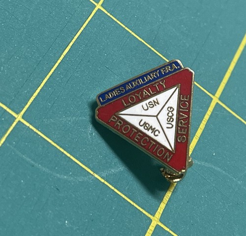 Ladies Auxiliary FRA Enameled Pin- USN USMC USCG | eBay