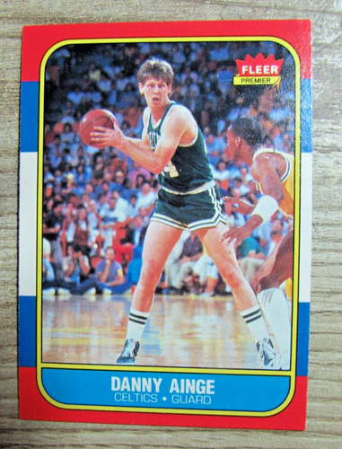 1986 FLEER DANNY AINGE ROOKIE CARD 4 OF 132 BASKETBALL CARD | eBay