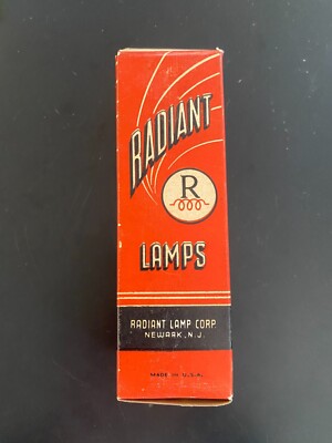 Vintage Radiant R B-H Projection Lamp, 750W 120 V, Radiant Lamp Corp. N ...