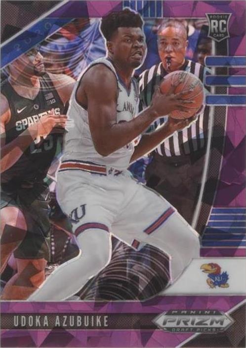 2020-21 Panini Prizm Draft Picks - Udoka Azubuike #31 Purple Ice Prizm ...