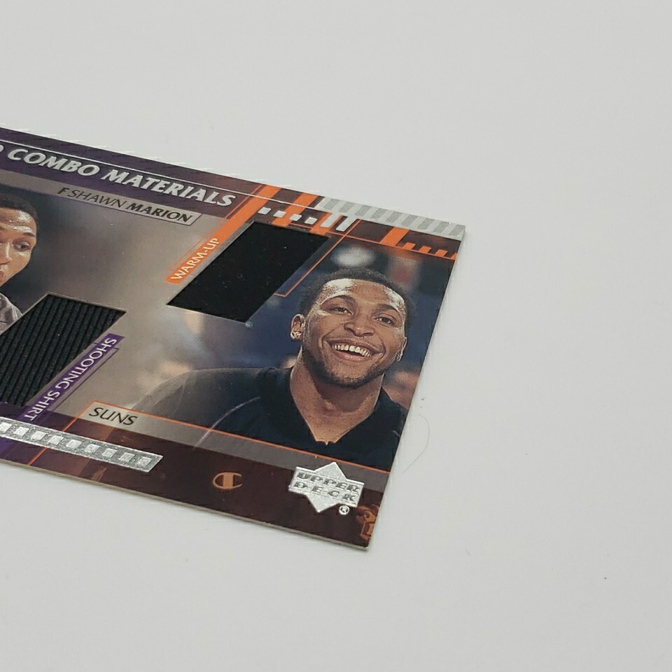 2000-01 Upper Deck Combo Materials #SMCM Shawn Marion | eBay