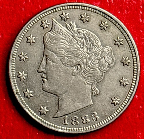 1883 5C No CENTS Liberty Head Nickel Type Coin | eBay