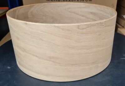 Snare Drum Raw Finished Shell Oak 14x6.5 Summit Drum Shells | eBay