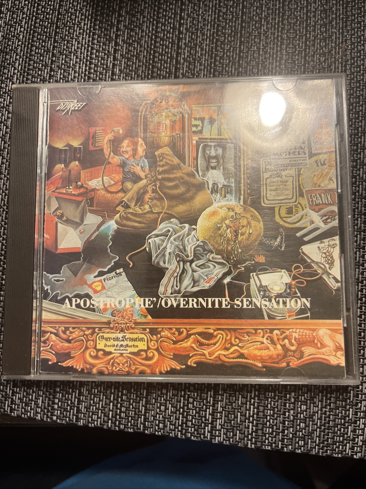 Frank Zappa CD Apostrophe'/overnight Sensation Rykodisc Pumpko RCD ...