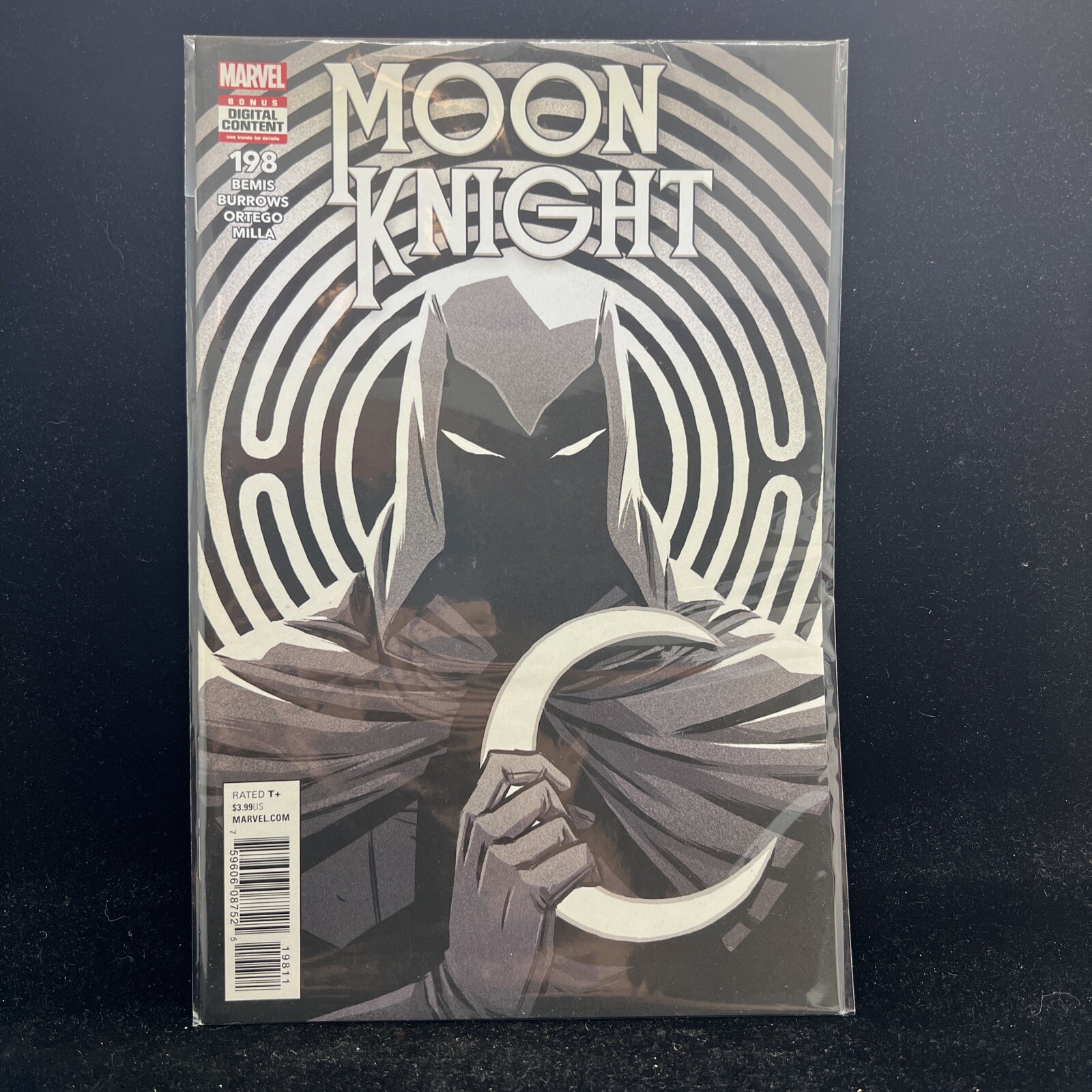 MOON KNIGHT #198 MARVEL COMICS NOW BEMIS COVER A 1ST PRINT 2018 | eBay