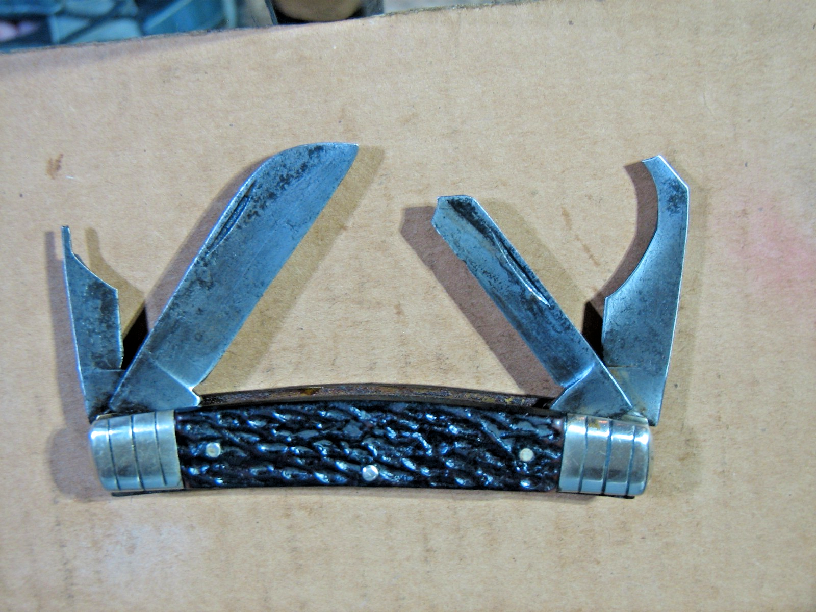Vtg Boker Tree Brand Germany Congress Pocket Knife -Sold for PARTS OR ...