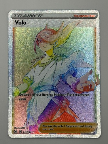 Volo 211/196 LP - Lost Origin Secret Full Art Trainer | eBay