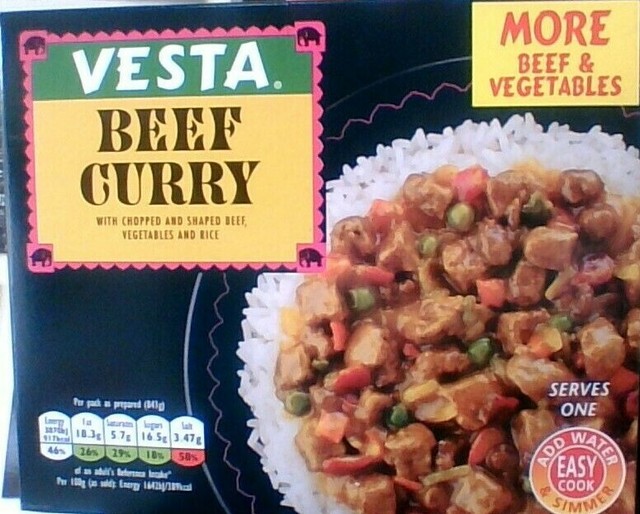 Vesta Beef Curry - 3 X 236gm for sale online | eBay