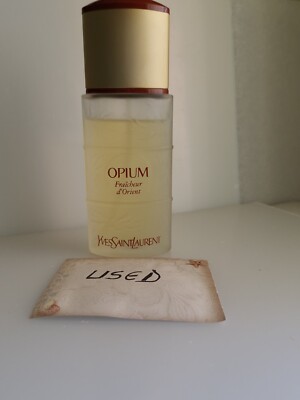 YSL Opium Fraicheur D Orient 100ml Bottle Approx 90% Full | eBay Australia