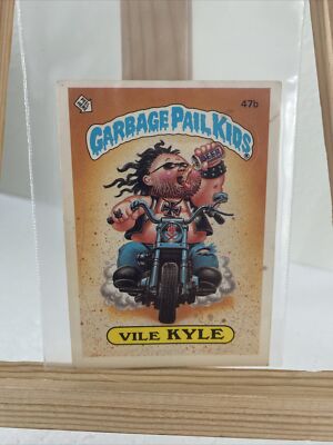 1985 Garbage Pail Kids Vile Kyle #47B, GPK Series 2 Vile Kyle Checklist ...
