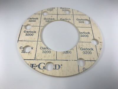 Garlock 218025119A Full Face 3200 9" OD x 4.28" ID x 0.125" Thick 8 ...