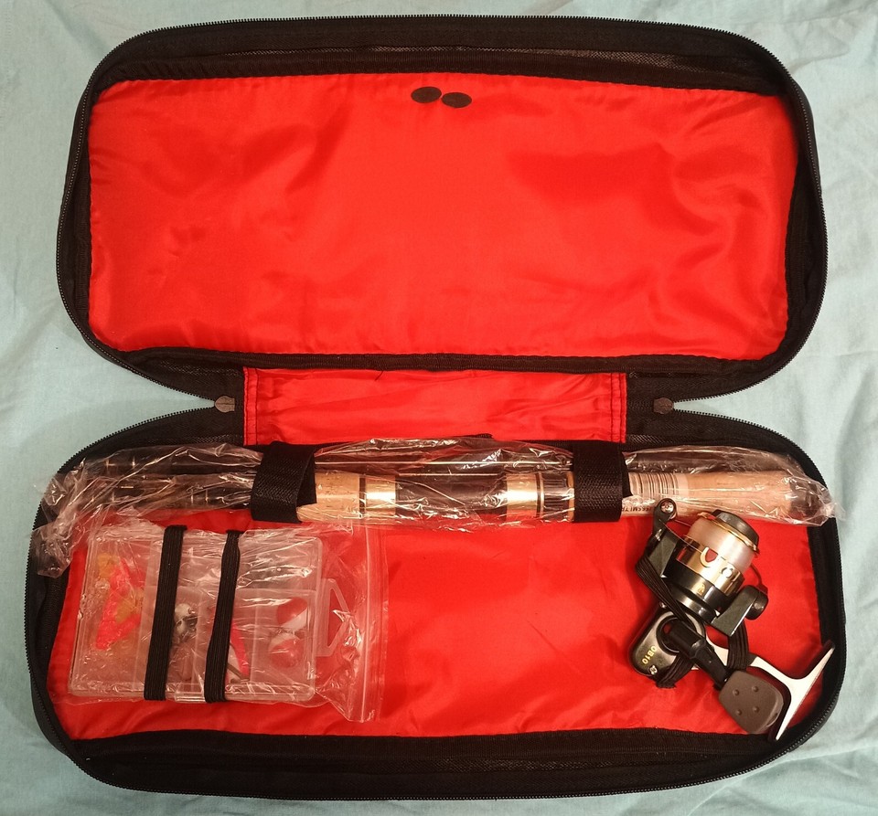 Mitchell Outback Deluxe Travel System w/OB10 Reel And 5 Piece Rod (Read ...