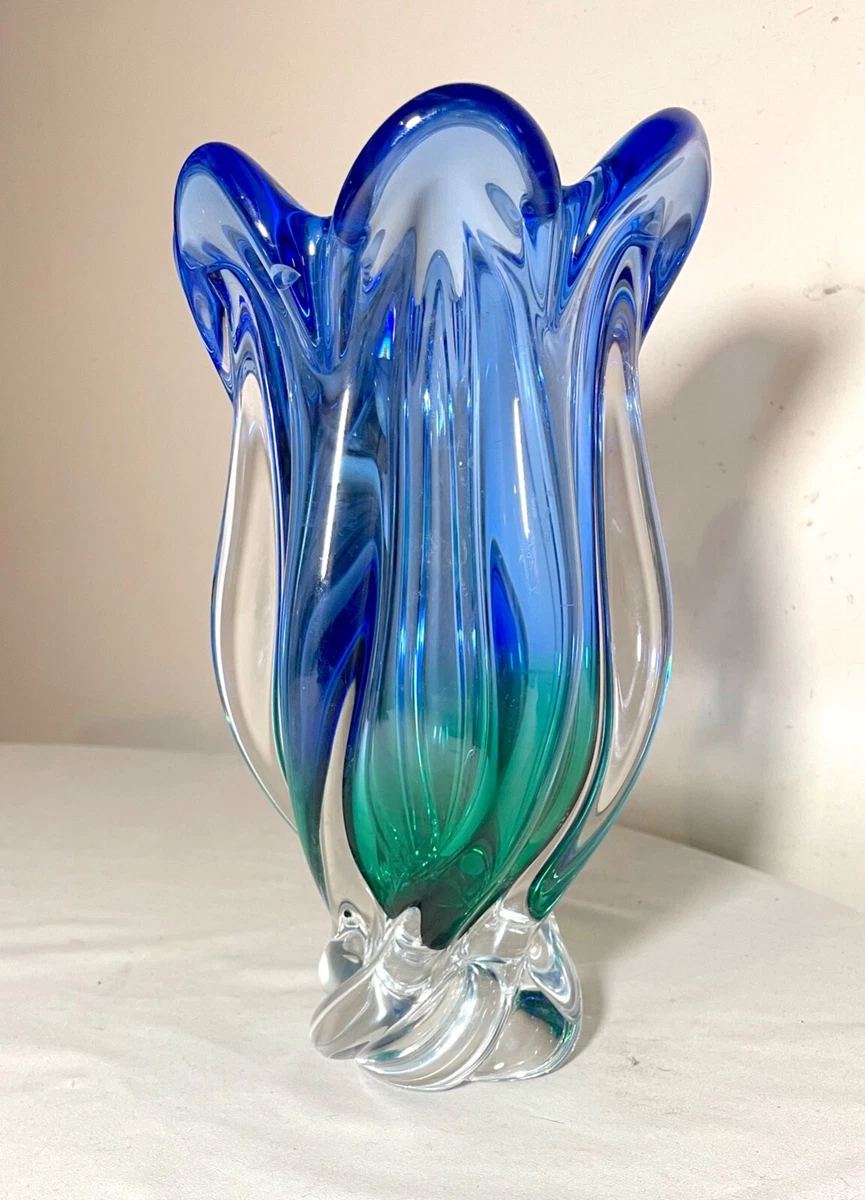 Murano Glass Italy Vases