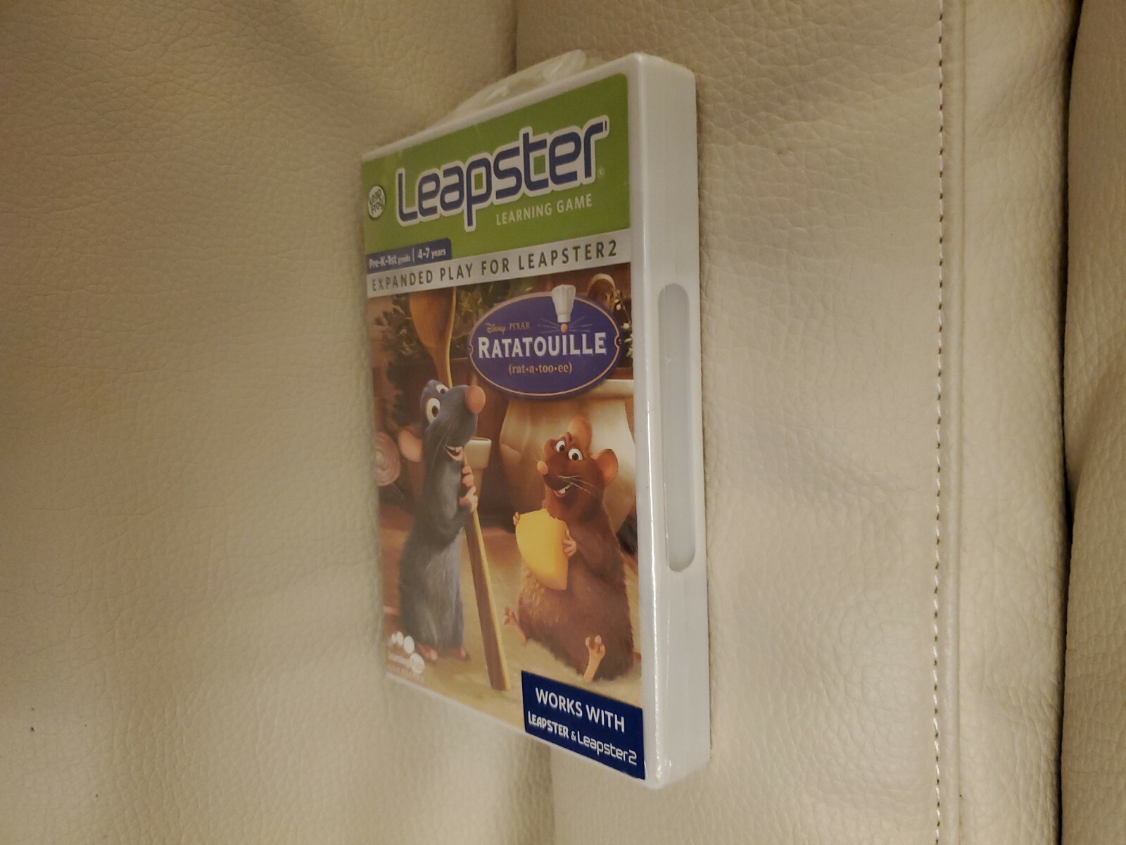 Leapfrog Leapster Disney Pixar Ratatouille Learning Game Pre-K-1st ...